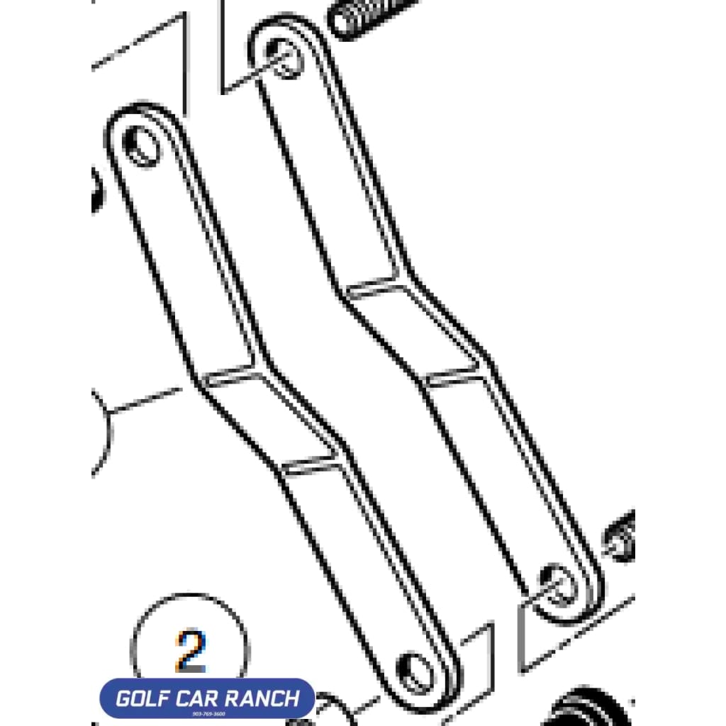102004201 SHACKLE, REAR SPRING - 252 – GOLF CAR RANCH