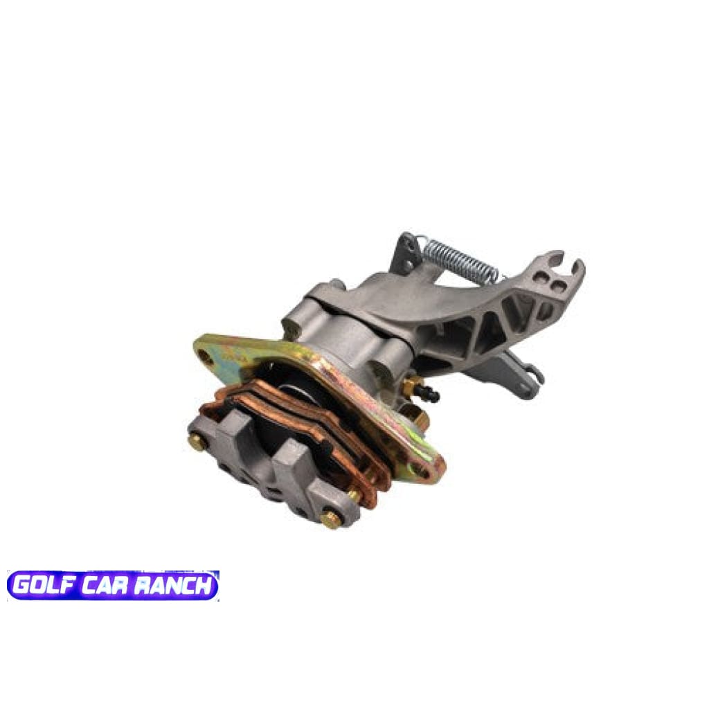 103523602 CLUB CAR REAR LH BRAKE CALIPER WITH PARK BRAKE — GOLF CAR RANCH