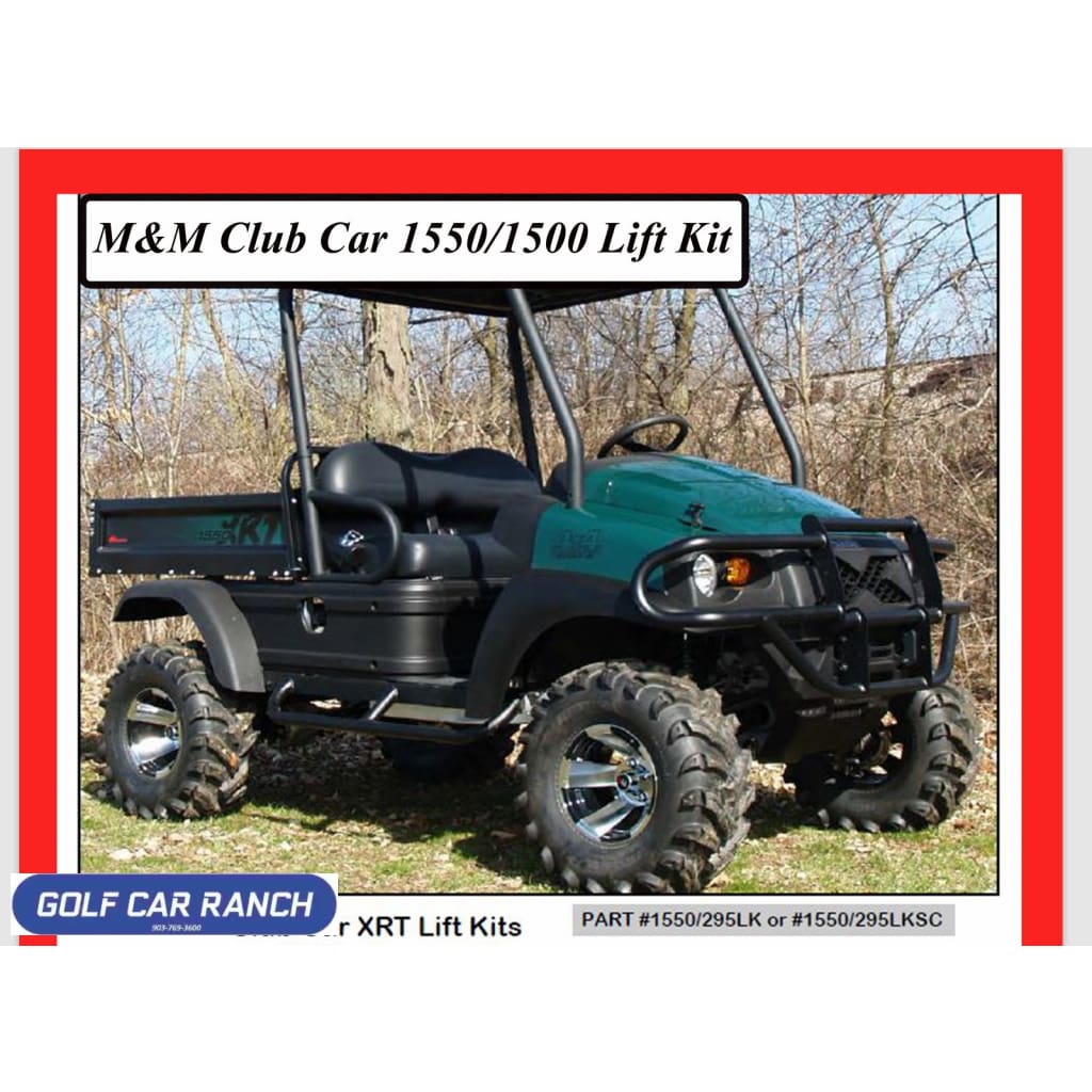 2" Lift Kit Club Car Carryall & XRT – GOLF CAR RANCH