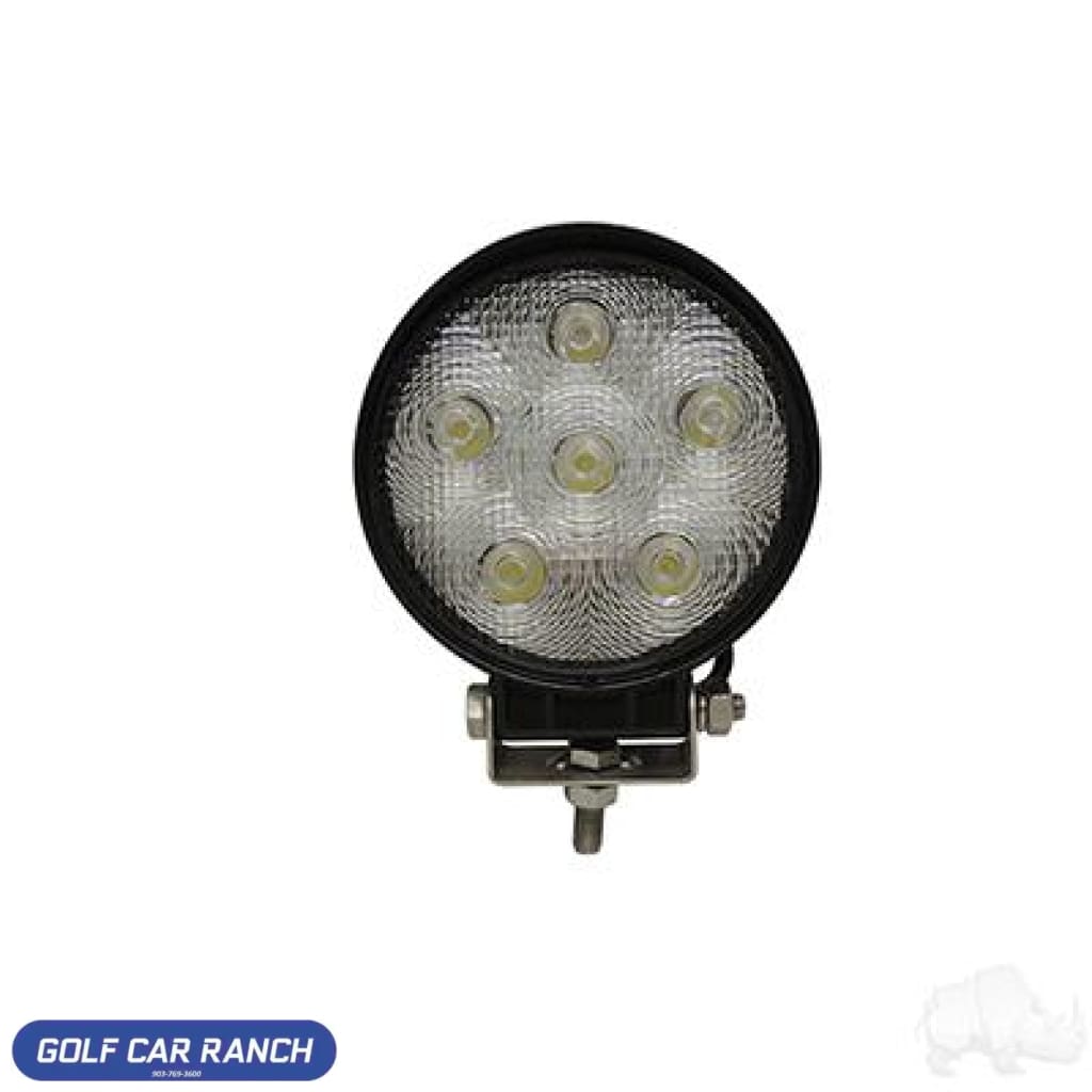 GOLF CART LED LIGHT BAR, SPOTLIGHT and FLOODLIGHT - WHITE – GOLF CAR RANCH